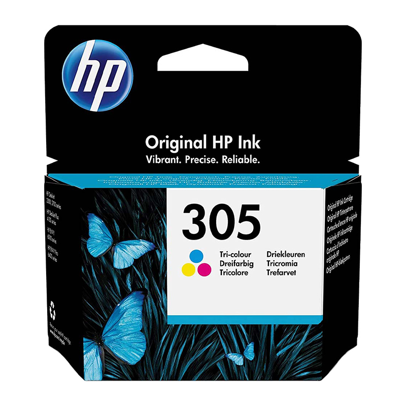HP 305 Tri-color Original Ink Cartridge (3YM60AE) | Personal Computers