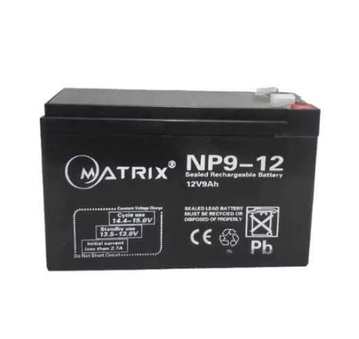 INKEL NP9-12 12V 9Ah Lead Acid Battery | Personal Computers