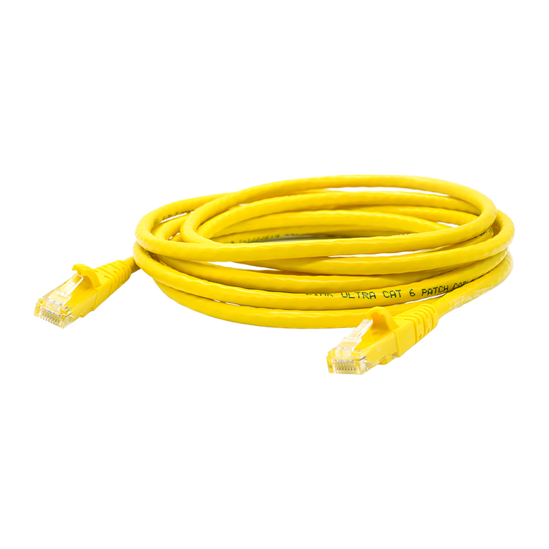 LINK CAT6 RJ45-RJ45 Patch Cord, LSZH, 10m, Yellow (US-5110LZ-5 ...